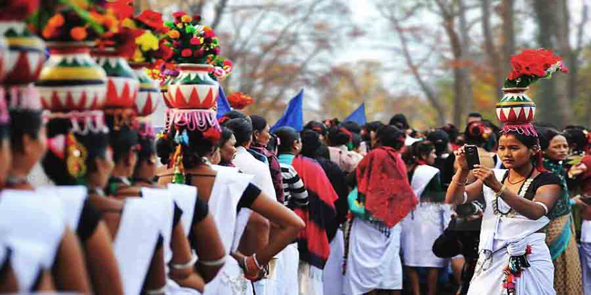 Tharu Community Celebrates Atwari Festival with Rituals and Traditions ...